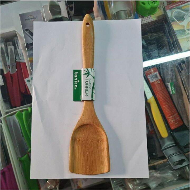 BU-96 Bamboo Turner Tanica, Spatula Bambu Tanica | Lazada Indonesia