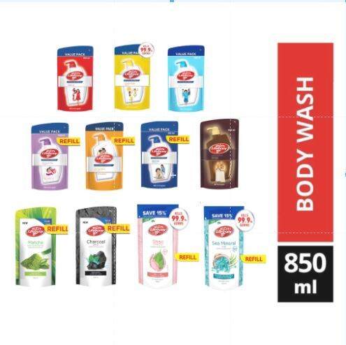 Lifebuoy Body Wash Refill Pack - 850ml | Lazada
