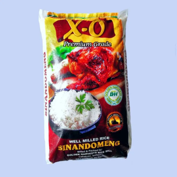 X.O Premium Grade Well Milled Sinandomeng Rice (25Kgs) | Lazada PH
