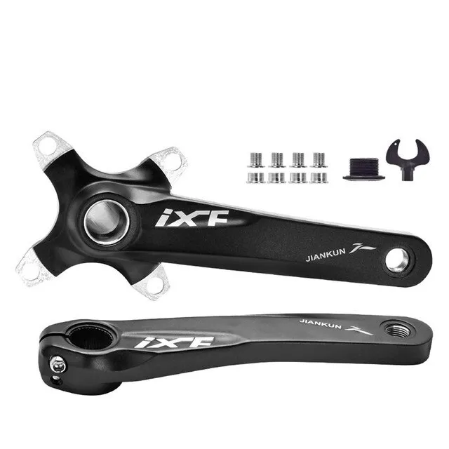 IXF 104 BCD Bike Crankset with Axis Spindle MTB Hollowtech Connecting ...