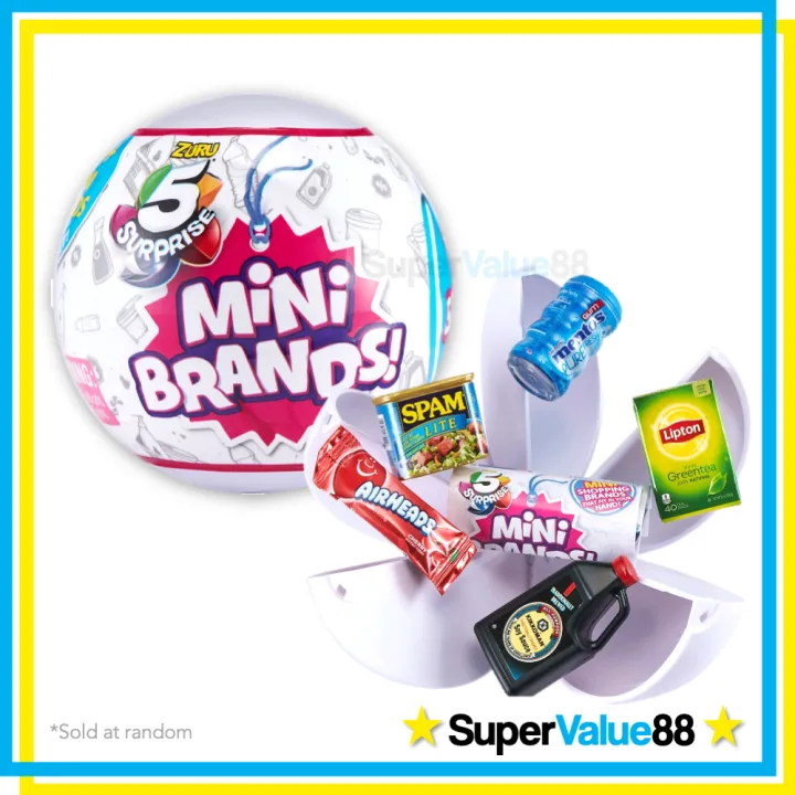 NEW Original 5 Surprise Mini Brands (Series 1) - Real Miniature ...