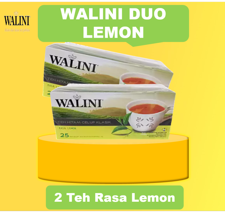 Teh Walini Rasa Lemon 2 Box | Lazada Indonesia