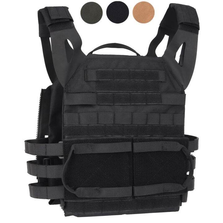 Upgrade Version Tactical JPC Vest Molle Military Hunting Plate Carrier Vests Airsoft Paintball ...