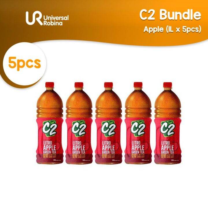 5 x C2 Apple (1L) | Lazada PH