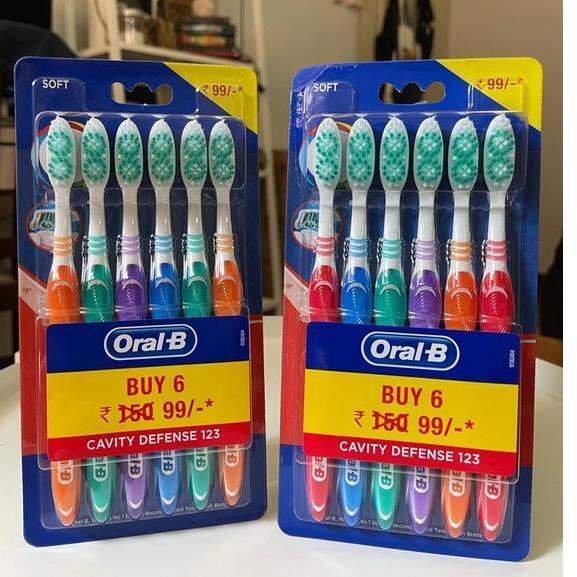 Oral-B Shiny Clean/Ultra Clean/Cavity Defense 123 Toothbrush | Lazada PH