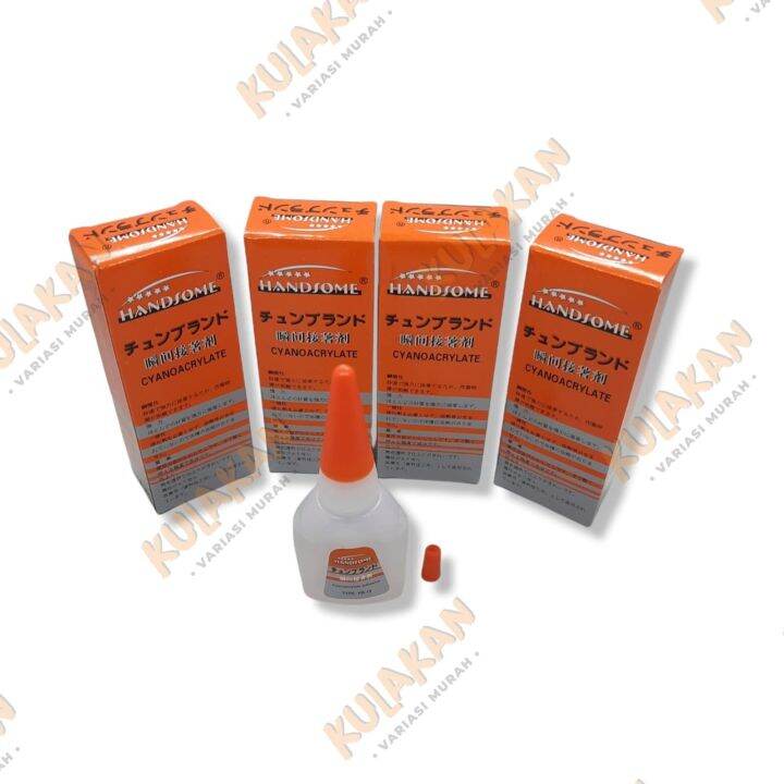 Lem Korea Handsome Lem Setan Power Glue Super Glue Lem Tetes Cair Serba ...