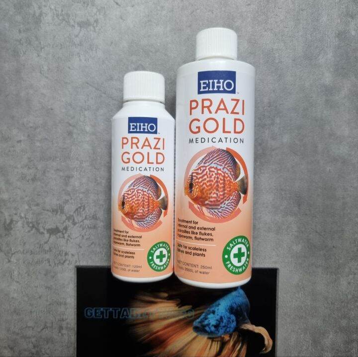 EIHO Prazi Gold Treatment for Internal & External Parasites (120mL ...