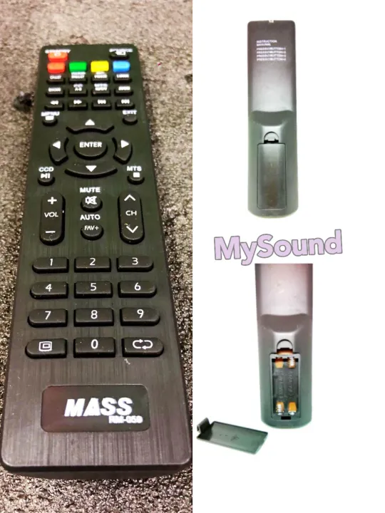 MASS LED RM-059 TV Remote MASS LED TV Remote[TESTED before ship out ...