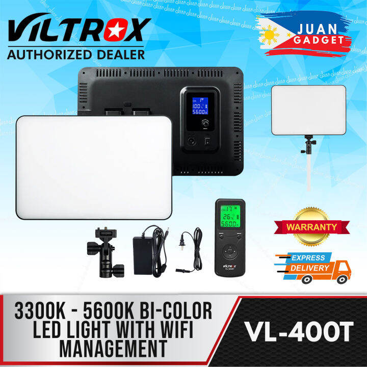 Viltrox VL-400T 40W Ultra Thin Bi-Color LED Video Light Photo studio ...