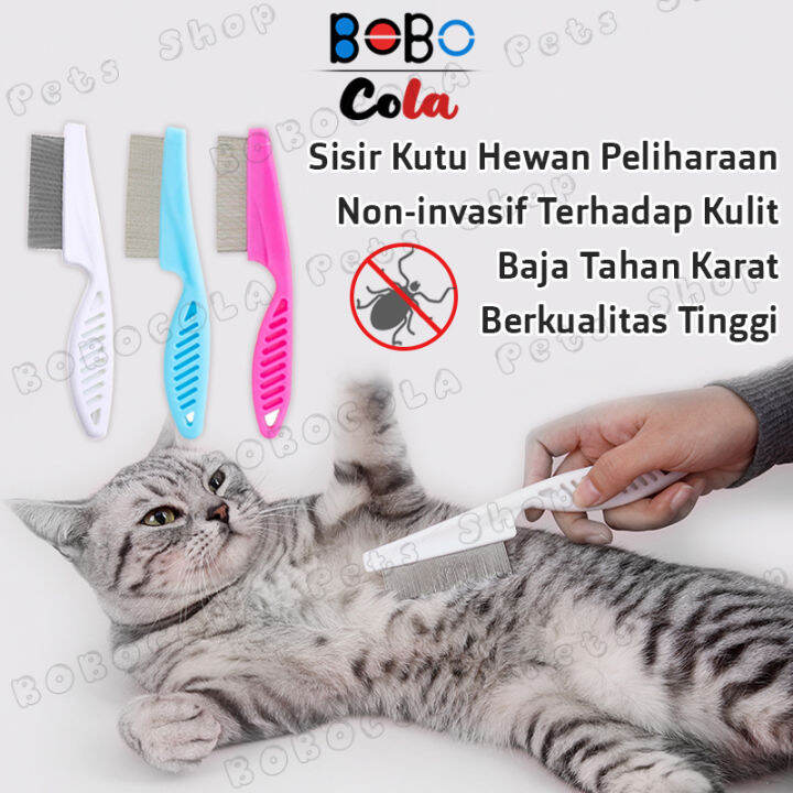 Sisir Kutu Kucing Anjing Sisir Kucing Sisir Grooming Kucing | Lazada ...