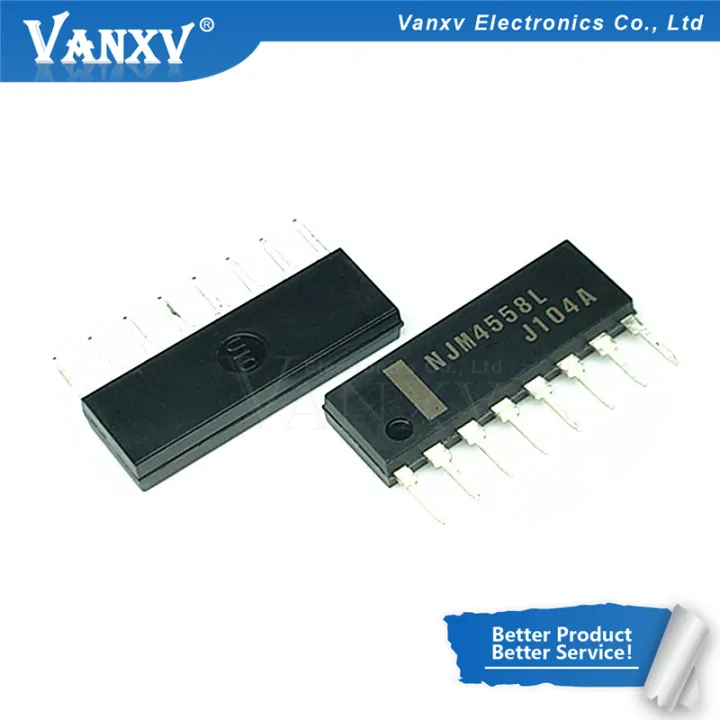 10pcs/lot NJM4558L NJM4558 NJM4560L NJM4560 SIP-8 In Stock | Lazada.co.th