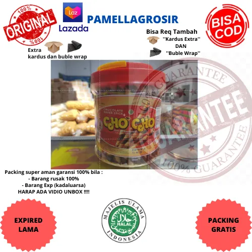 WAFER STICK CHOCHO 500 GRAM /BISKUIT LEBARAN / PAKET LEBARAN /ASTOR ...