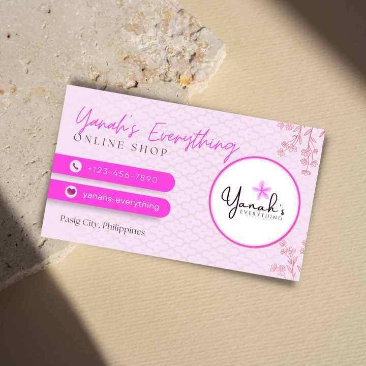 Modern Calling Card Printed Front and Back | Lazada PH