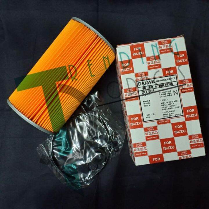 Daiwa Oil Filter DO-568, for Isuzu Truck 8PE1, 10PE1, 8PD1, 10PD1 ...