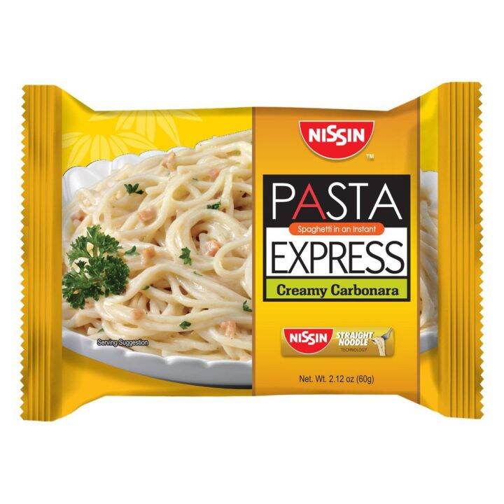 New for Nissin Pasta Express Creamy Carbonara (60G) | Lazada PH