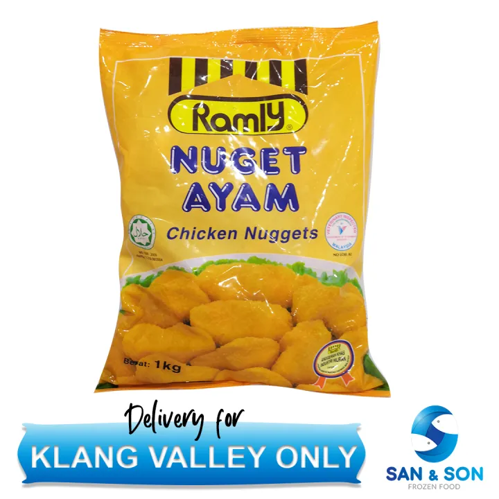 RAMLY NUGGET AYAM 1KG San and Son Frozen San&Son | Lazada