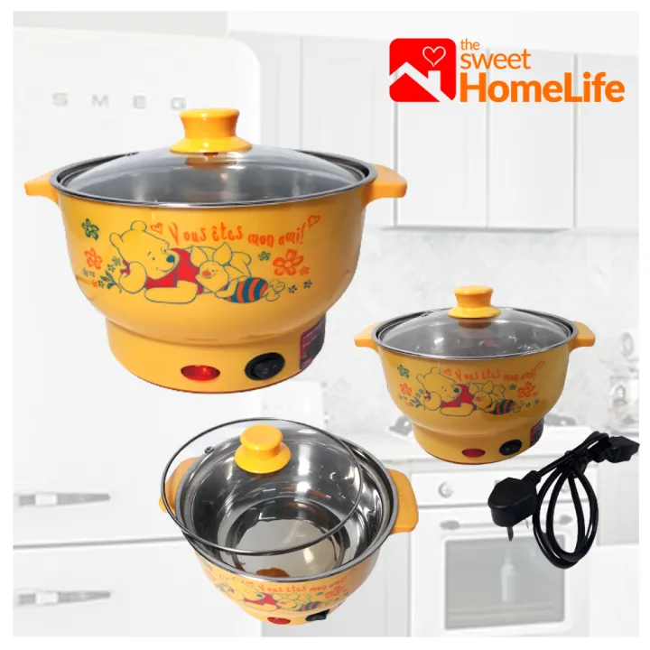 THE SWEET HOMELIFE Multifunctional Nonstick Cooking Pot 20 cm 1.95L ...