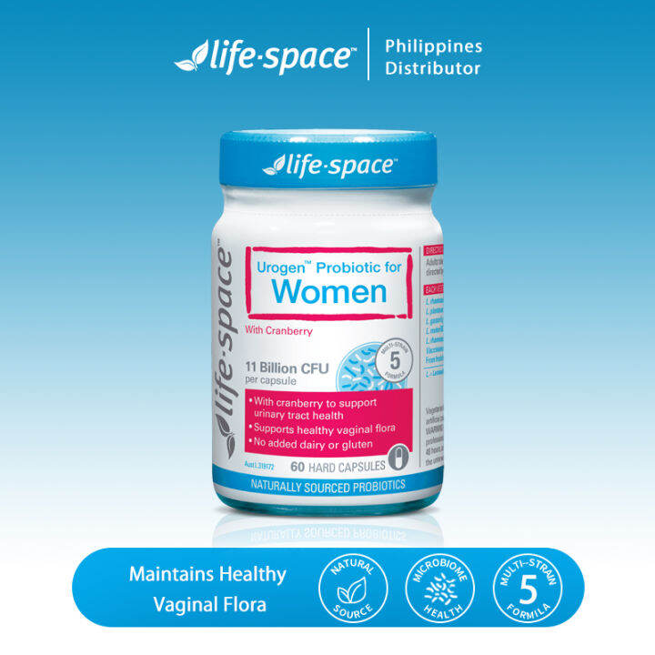 Life Space Urogen Probiotic For Women 60 Capsules | Lazada PH