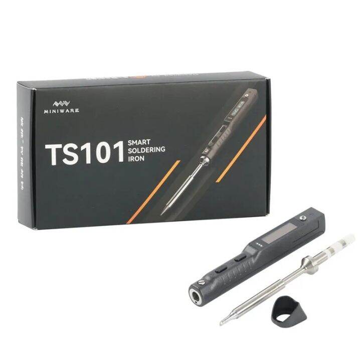 Original Mini TS101 Digital Electric USB Smart Adjustable Soldering Iron Set 65W LCD ...