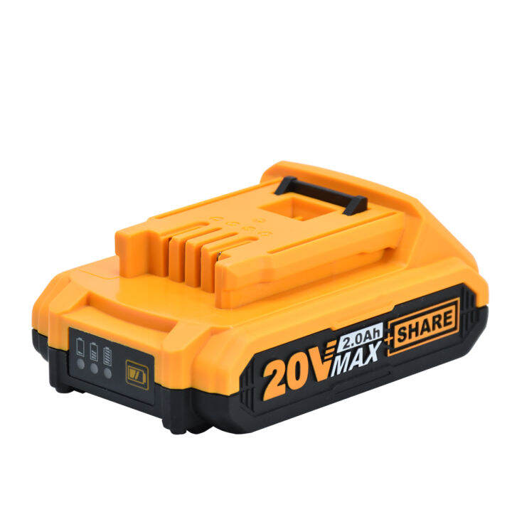 INGCO แบตเตอรี่ ลิเธียมไอออน 20 โวลท์ ขนาด 2.0 แอมป์ รุ่น FBLI2001 ...