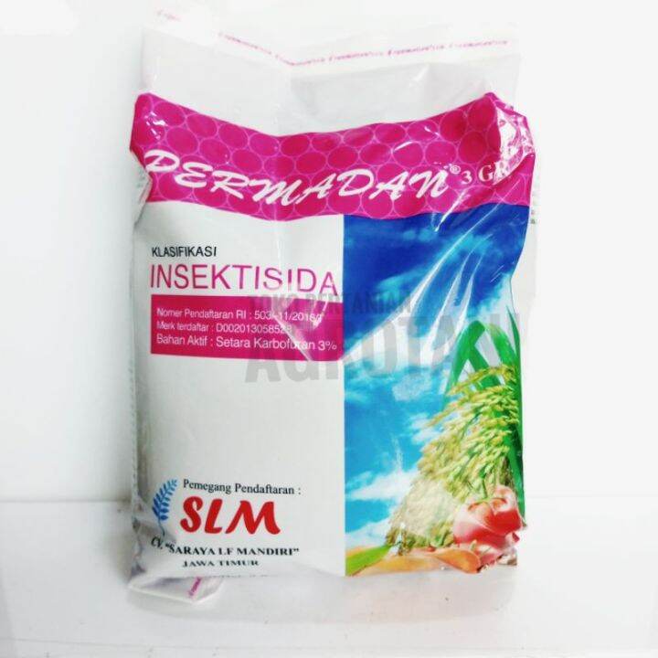 Insektisida Permadan 3GR 2Kg Insektisida Sejenis Furadan | Lazada Indonesia