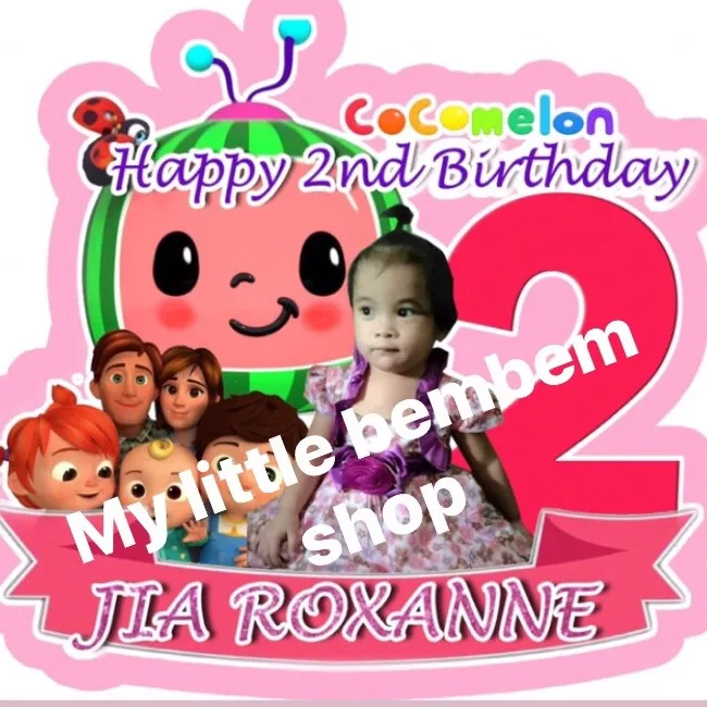 Cocomelon personalised cake topper | Lazada PH Cocomelon personalised cake topper | Lazada PH