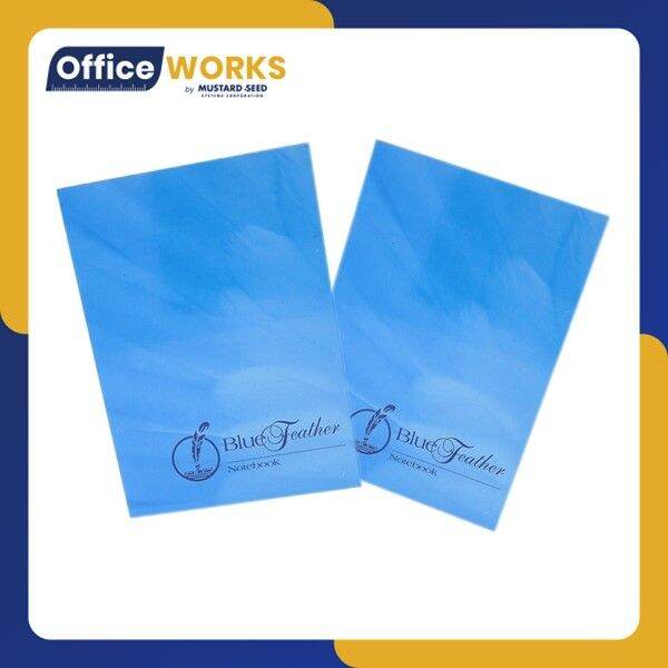 Blue Feather Padded and Spiral Notebook 80 leaves | Lazada PH