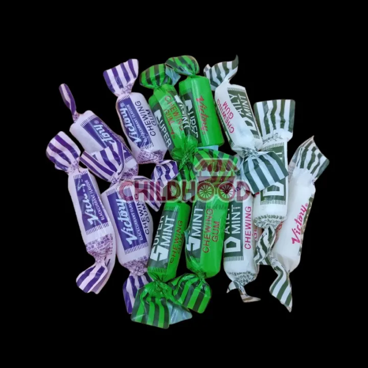 ️Childhood Snack ️ Classic Victory Chewing Gum [50g/ pack][+-15pcs ...