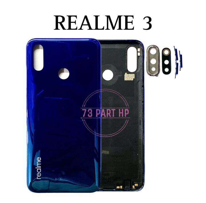 Backdoor Realme 3 RMX1821 - Tutup Baterai Casing Belakang Back Case ...