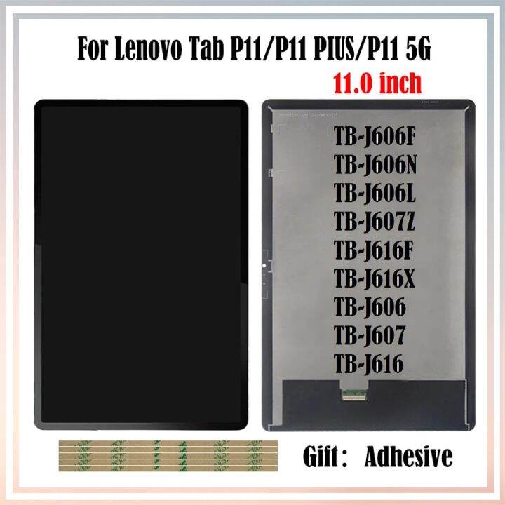 For Lenovo Tab P11 / P11 Plus TB-J606F/L P11 5G J616 J607 LCD Display + Touch Screen Digitizer ...