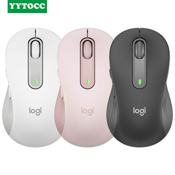 Wireless Mouse Logitech Bluetooth Dual Mode Mute Comfortable Wireless ...