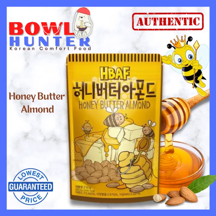 Murgerbon Honey Butter Almond 200g/210g | Authentic Korean Product | Lazada PH