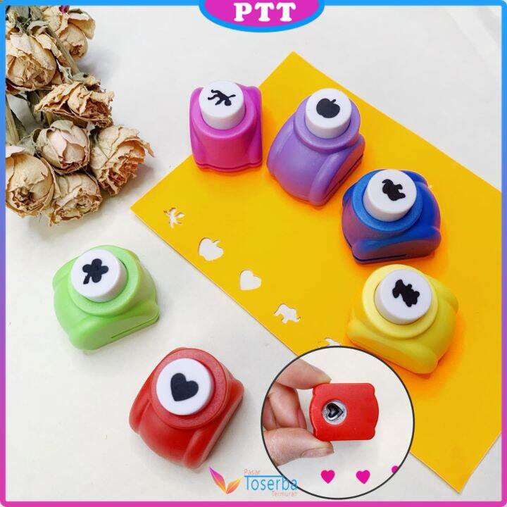 Pembolong Kertas Mini Berbagai Bentuk Hewan Lucu Paper Cutting ...