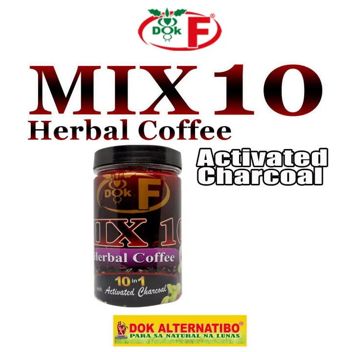 Dok F Mix10 Charcoal Coffee (Jar) | Lazada PH