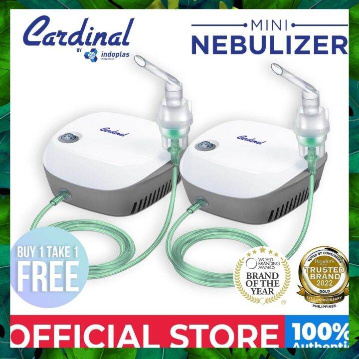 Indoplas Cardinal Mini Nebulizer - BUY 1 TAKE 1 | Lazada PH