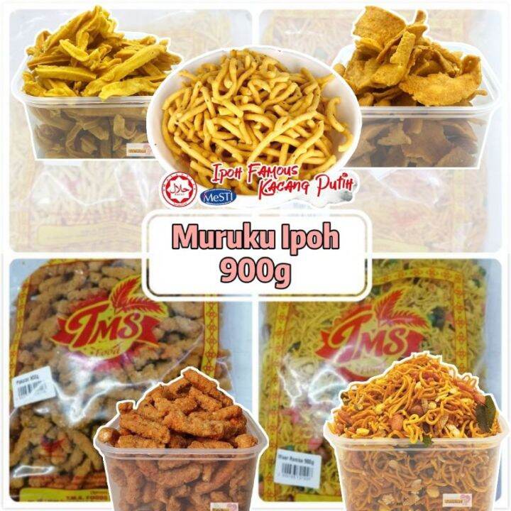 Muruku Tms Ipoh 900g [Mixer /Star Muruku /Omapodi/ Pagoda /Bombay /Sivel] | Lazada