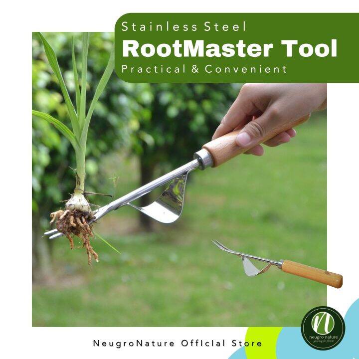 Neugro Root Master Removal Tool Alat Penyingkiran Akar Rumput/Onion ...