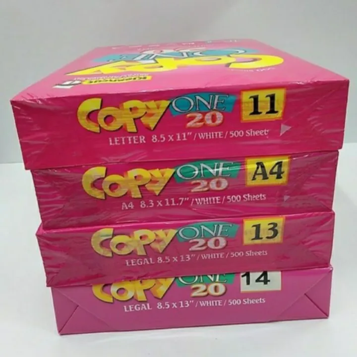 Copy one sub-20 long ( 8.5x13in) | Lazada PH