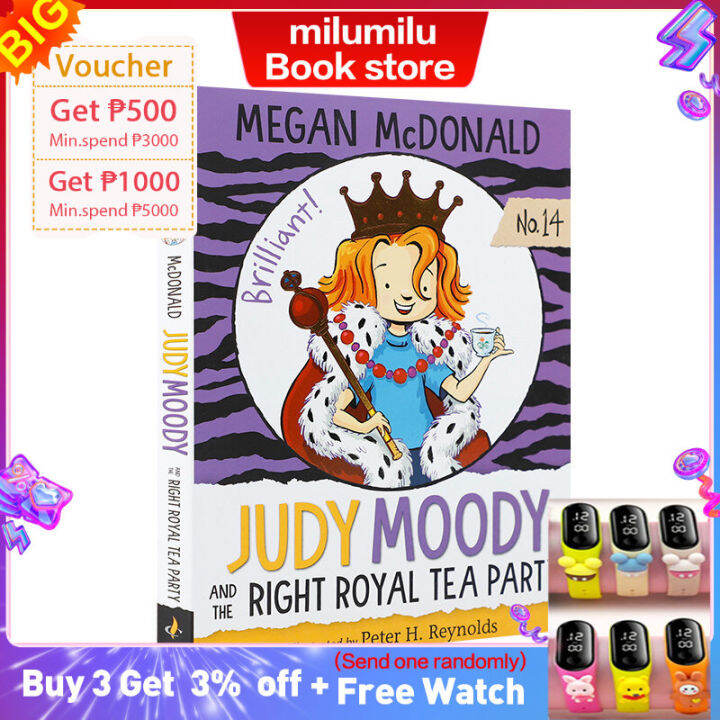 milumilu English Original Judy Moody #14 and the Right Royal Tea Party ...