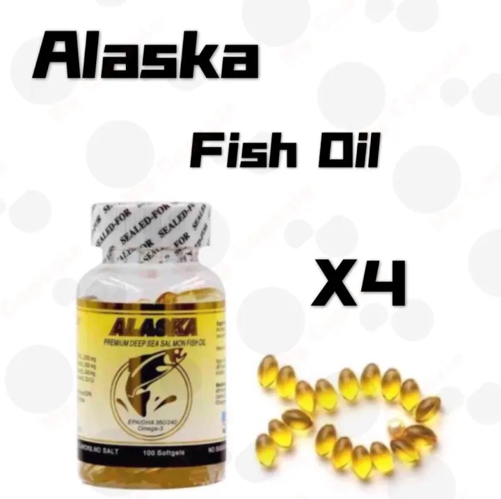 My capsule (4Bottle) Authentic! 2000mg Alaska Premium Deep Sea Salmon ...