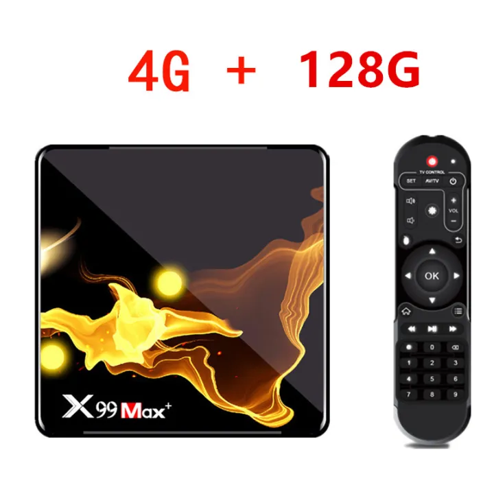 X99 Max Plus TV BOX Android 9.0 Amlogic S905X3 Quad Core 4GB RAM 32GB ...