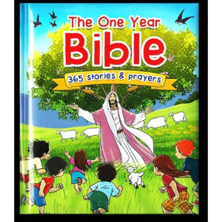 One Year Bible 365 Bible Stories and Prayers for Kids | Lazada PH