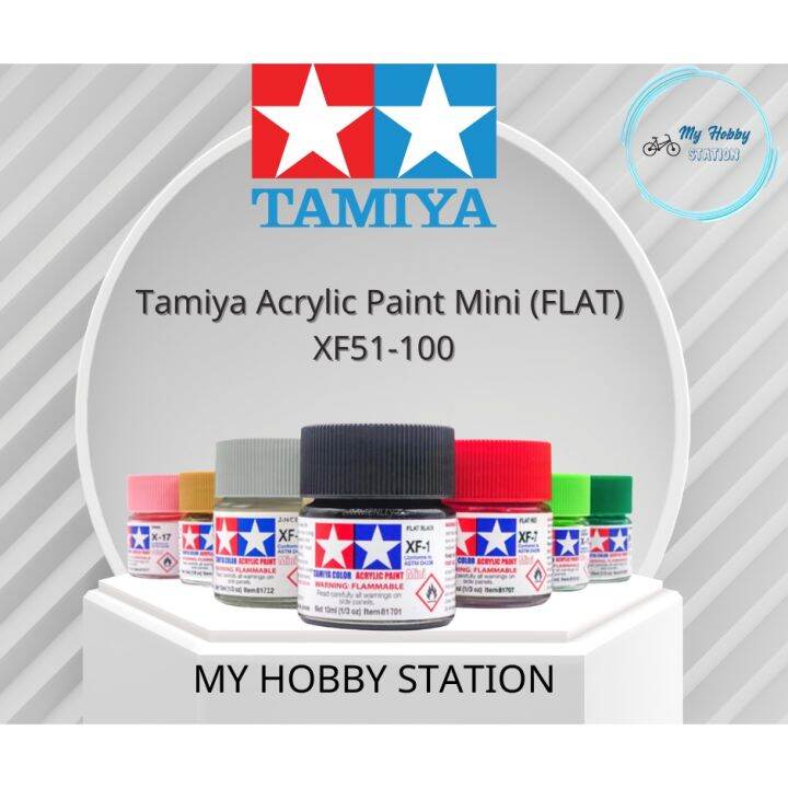 Tamiya Acrylic Paint Mini (Flat) XF51-100 | Lazada PH