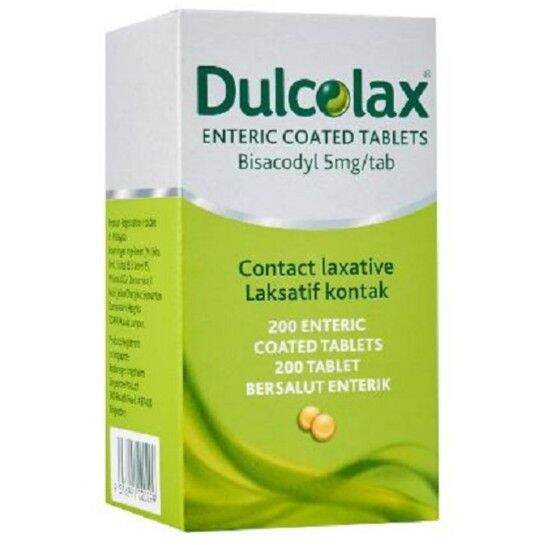 SANOFI DULCOLAX LAXATIVE TAB 5MG 200s (EXP 5/2023) | Lazada