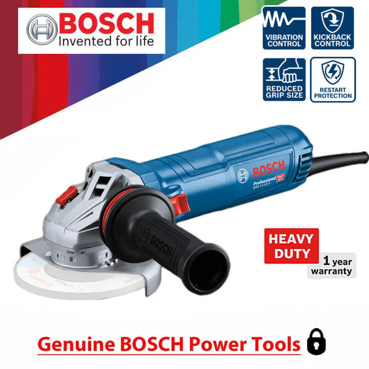 Bosch GWS 12-125 S Professional 5" Angle Grinder (1200W) [GIGATOOLS ...