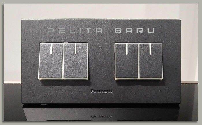 Saklar HOTEL Ganda + Saklar HOTEL Ganda Panasonic Style E Hitam ...