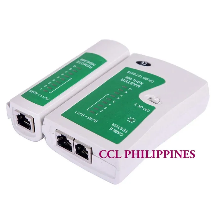 Network Lan Cable Tester For Rj45 Rj11 Cat5 Utp Tester Tool Easy To Use Lazada Ph