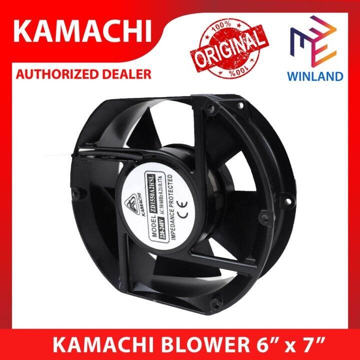 【COD】pengshanxianyi6075 Kamachi Silent Metal Casing Blower Fan 6 inches ...