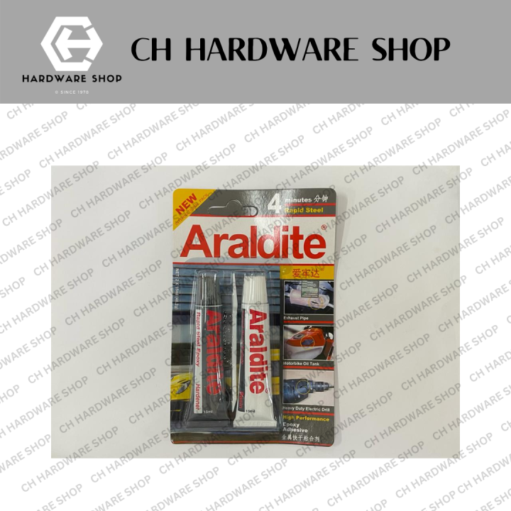 ARALDITE RAPID STEEL 4MIN 15ML / Rapid Steel Epoxy / Gum 2 Tan | Lazada