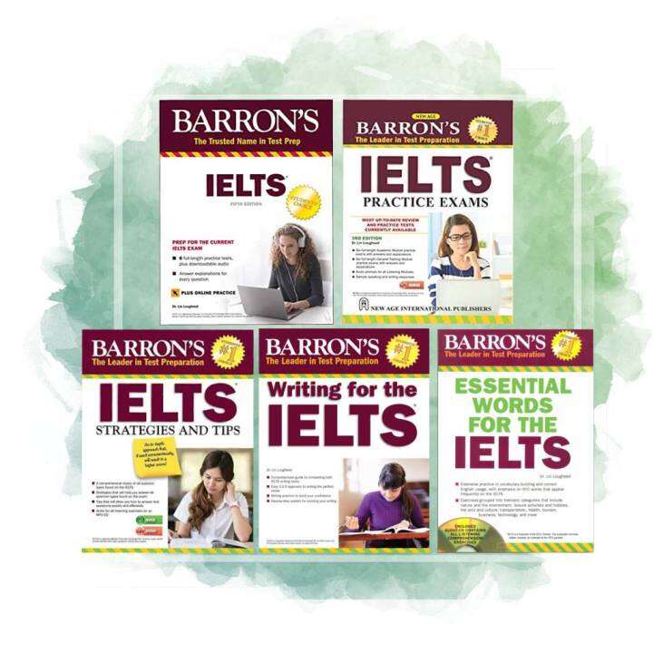รวมชุดหนังสือ Barron's IELTS | Lazada.co.th